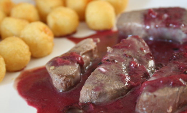 Filets de sanglier aux fruits rouges – Vinaigres Codina